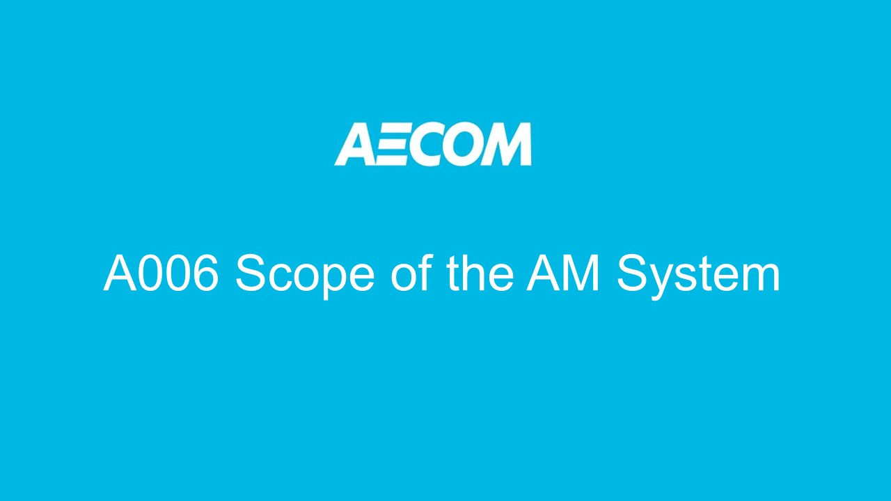 Online Store - AECOM AM Learning - Online Training Portal